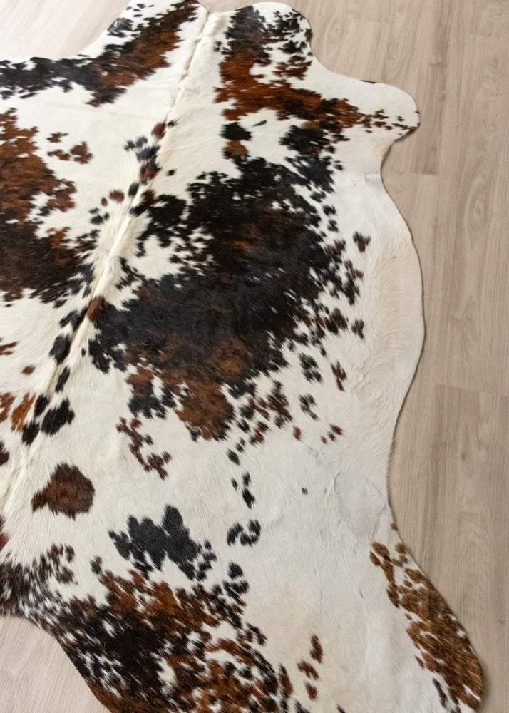 Exotic Tricolor Cowhide Rug (Size: 200 X 160 CM) – Rug House NZ