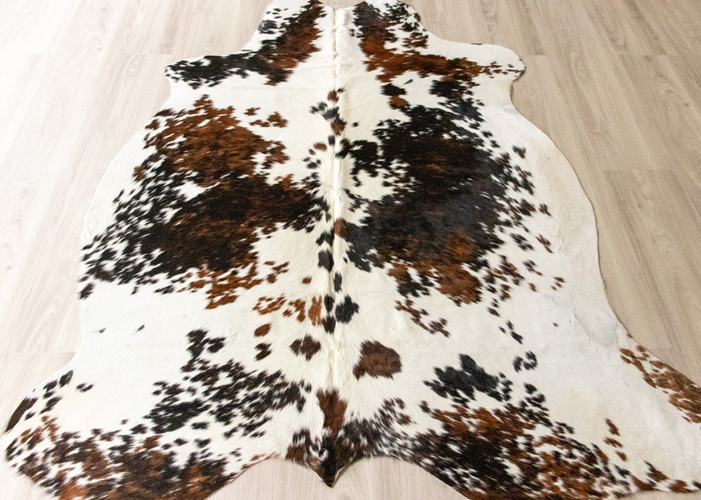 Exotic Tricolor Cowhide Rug (Size: 200 X 160 CM) – Rug House NZ