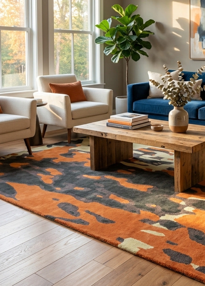 Skyview Series 3 Modern Wool Rug – Rug House NZ